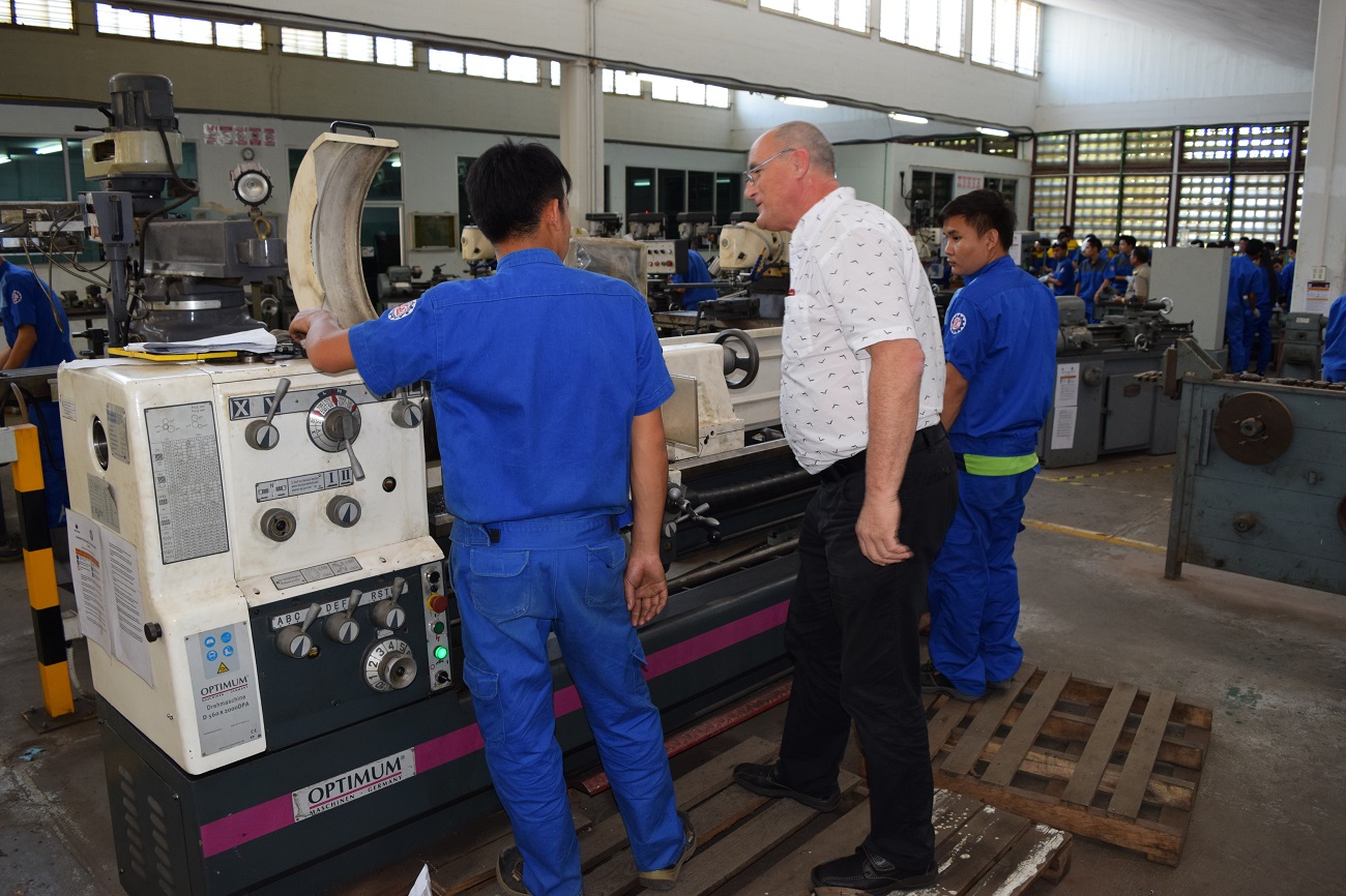 Lao-German Technical College - new partner school for the project