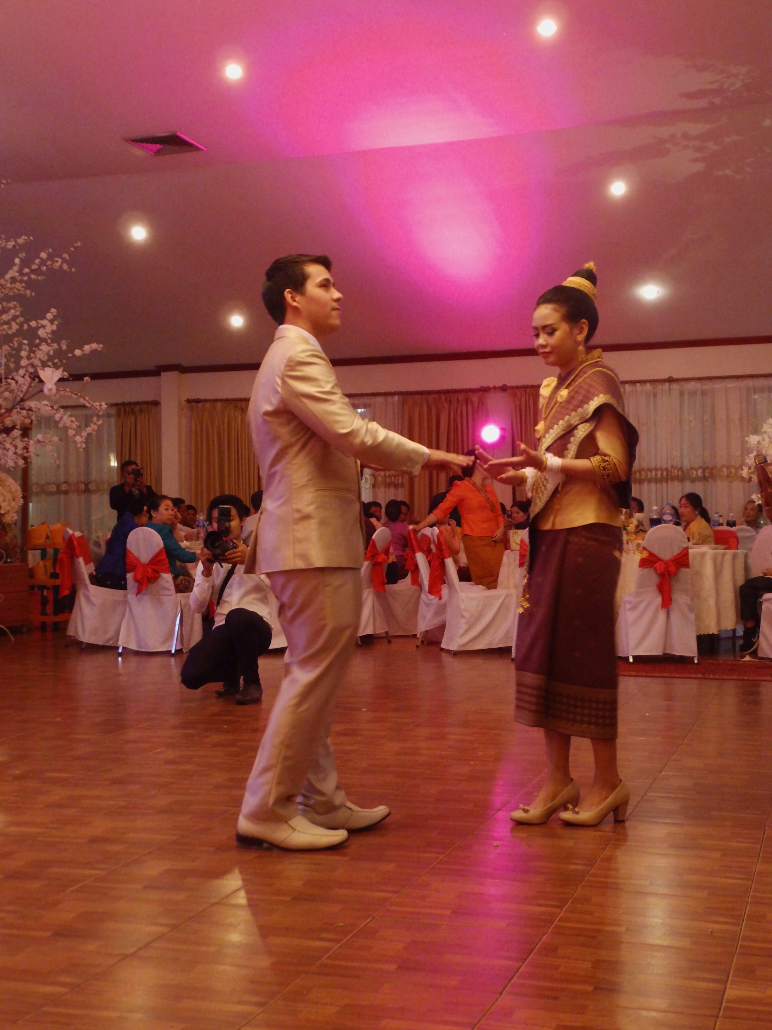 Two Lao weddings