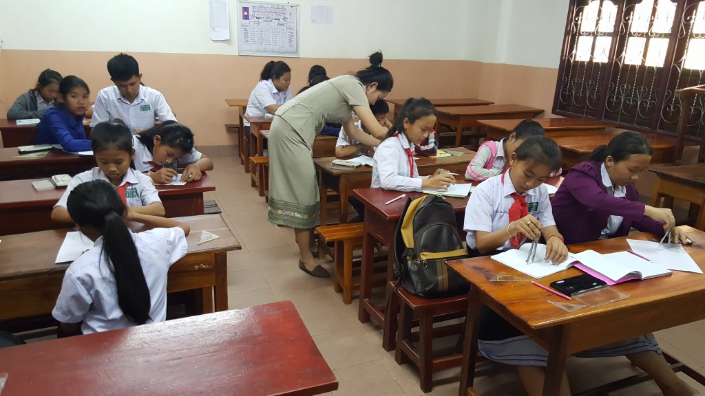 Mathematics - the latest addition to the project - The Laos Experience 🇱🇦🇩🇪